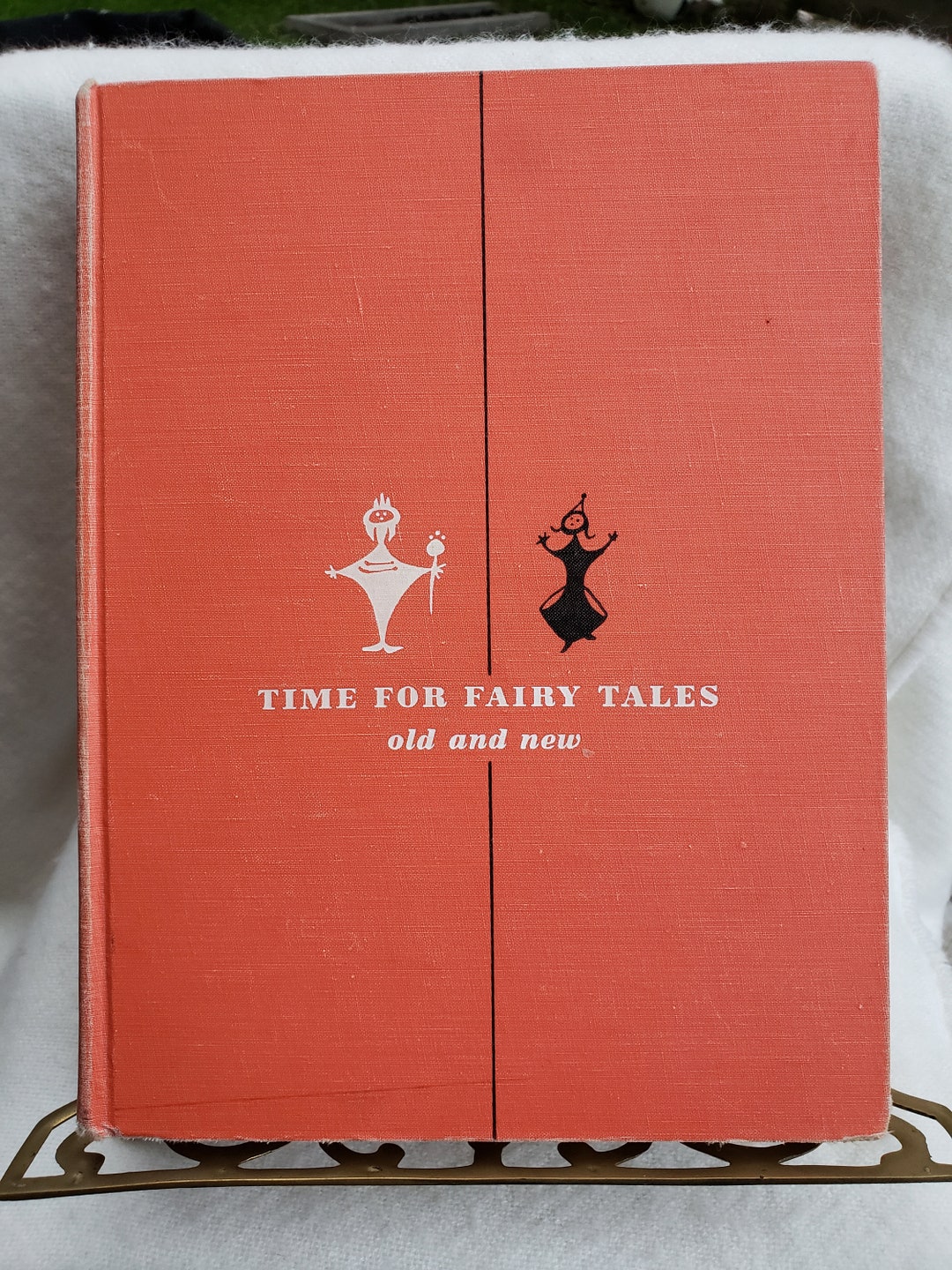 1952 Book Time for Fairy Tales, Old and New Vintage Folklore Textbook ...