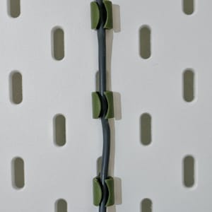 Ikea Skadis Pegboard Cable Clips | Sets of 5/10/15/20 | 3D Printed ...