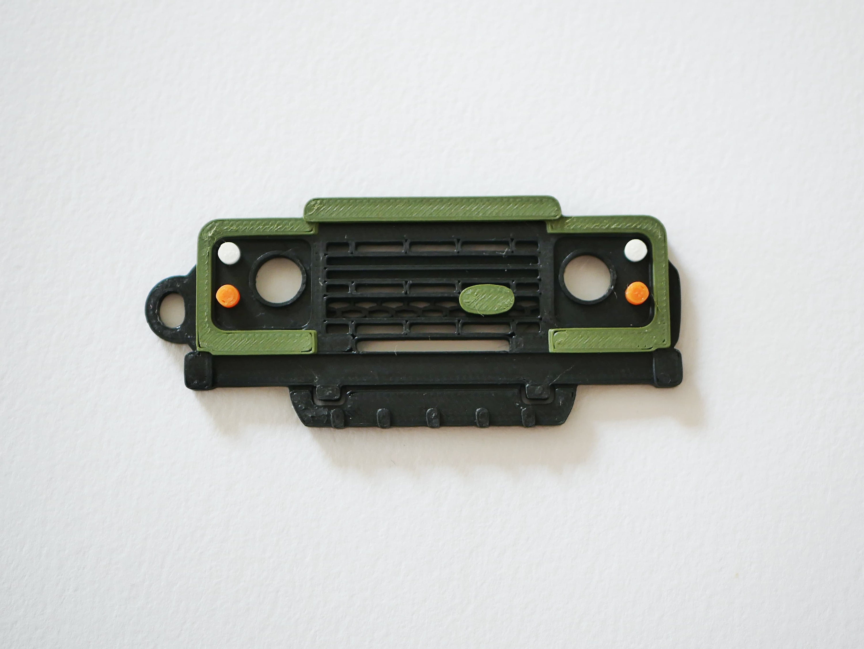 Land Rover Defender Grill Customisable Keychain Keyring 4x4 Gift Idea ...