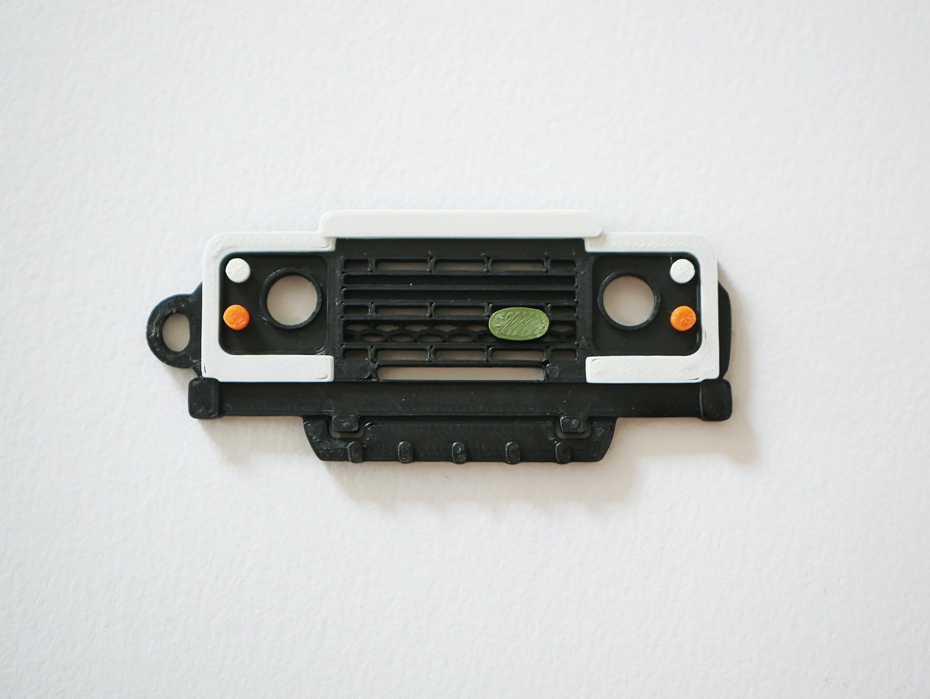 Land Rover Defender Grill Customisable Keychain Keyring 4x4 Gift Idea ...