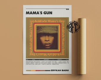 Erykah Badu Album Poster - Etsy