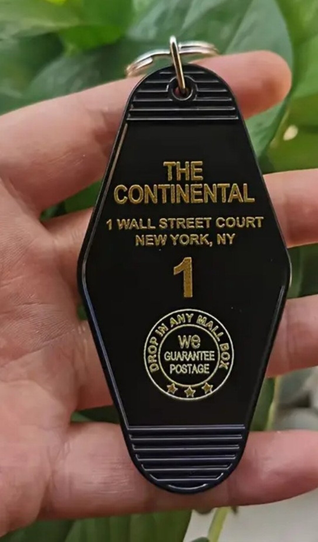 THE CONTINENTAL HOTEL Keychain John Wick. - Etsy