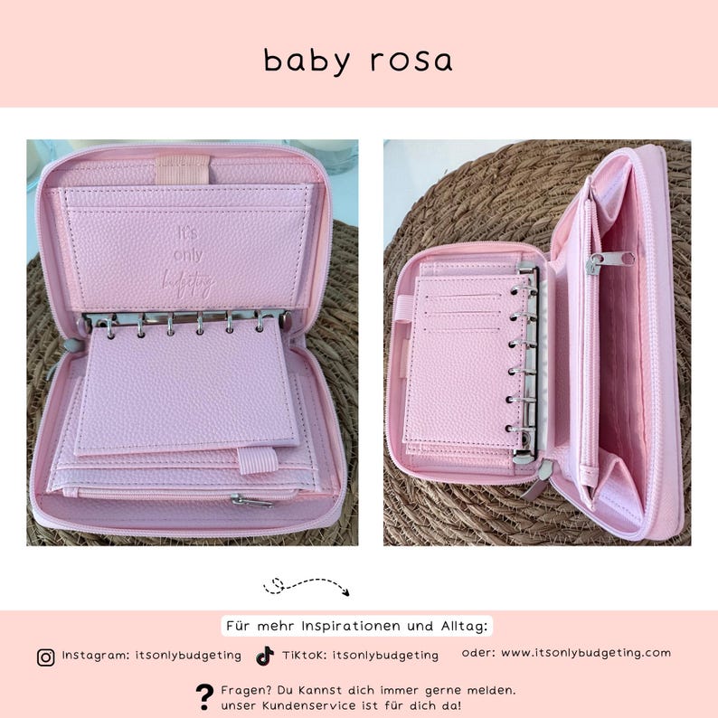 A7 Premium Pocket Binder WITH CHANGE POCKET and Inlay (privacy Screen ...