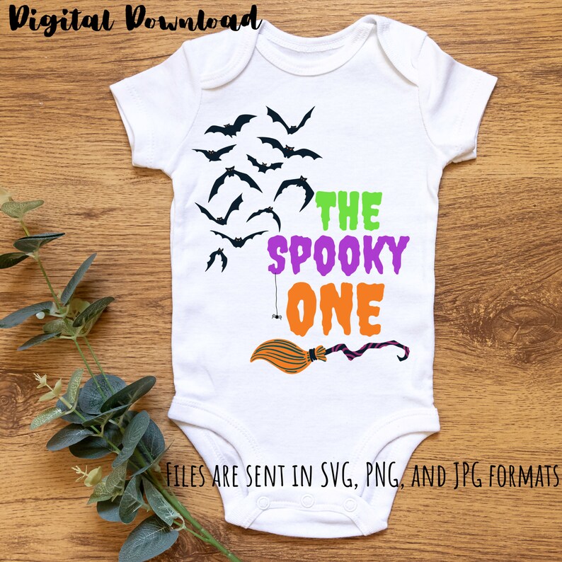The Spooky One SVG, My 1st Birthday SVG, Spooky One Birthday Shirt ...