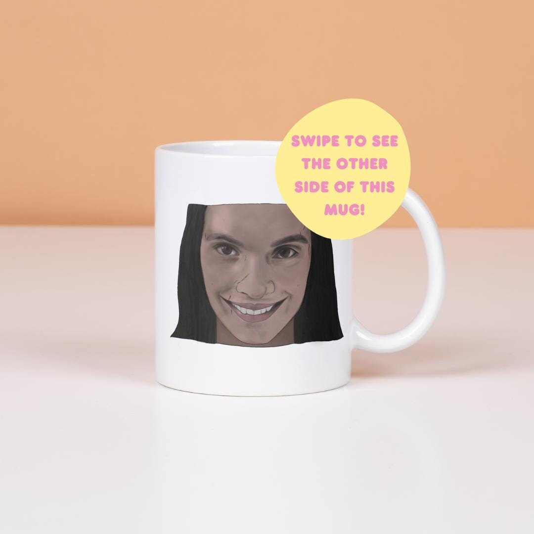 Smile Ceramic Mug, Horror Movie, Creepy Gift, Birthday Idea, for Friend ...