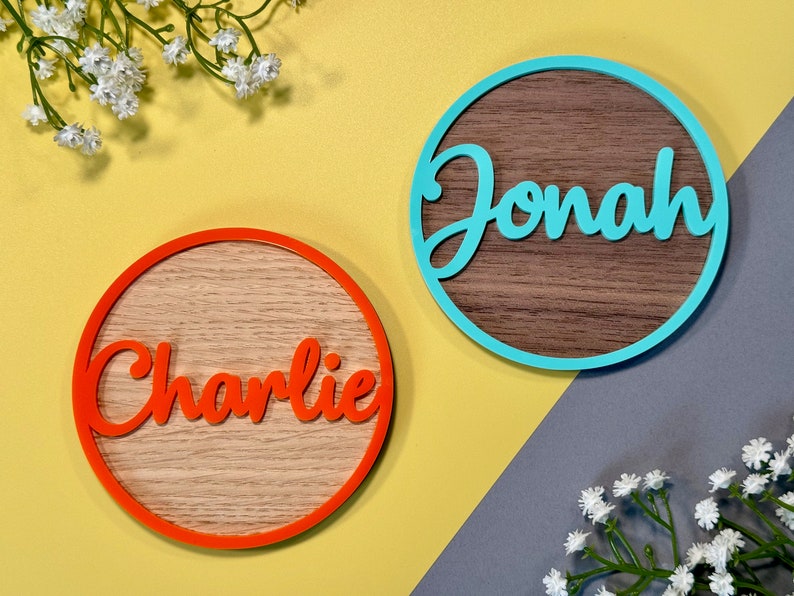 Bedroom Door Sign | Personalised Wood Door Name Sign for Kids Bedroom ...