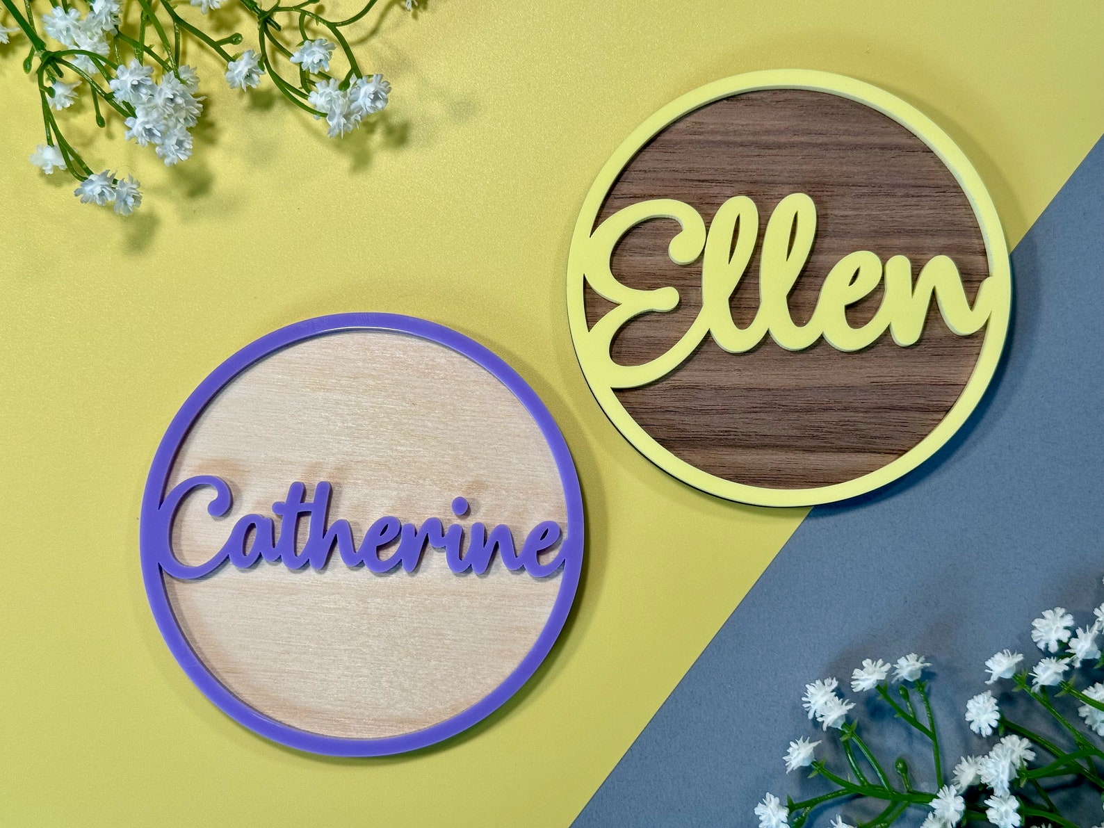 Bedroom Door Sign | Personalised Wood Door Name Sign for Kids Bedroom ...