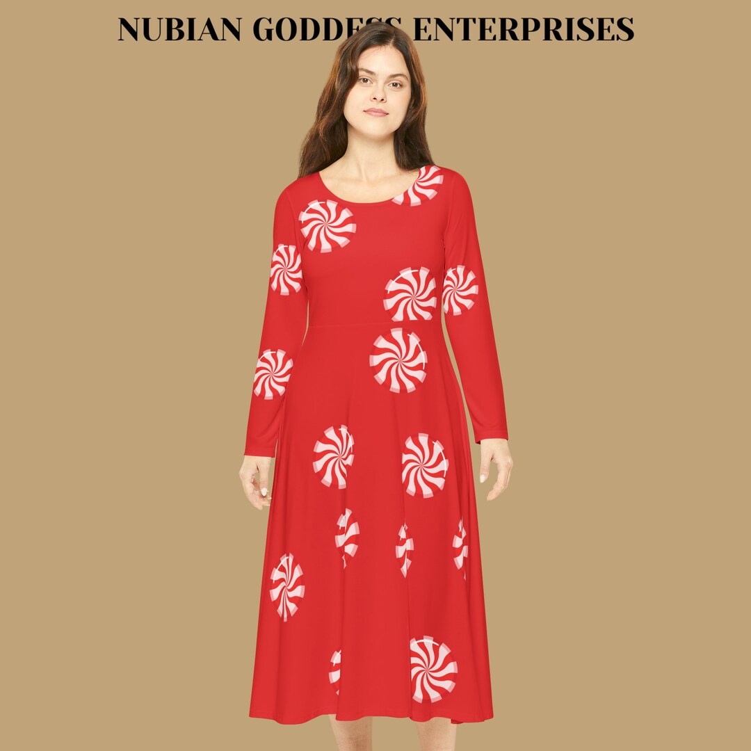 Christmas Peppermint Dress - Etsy