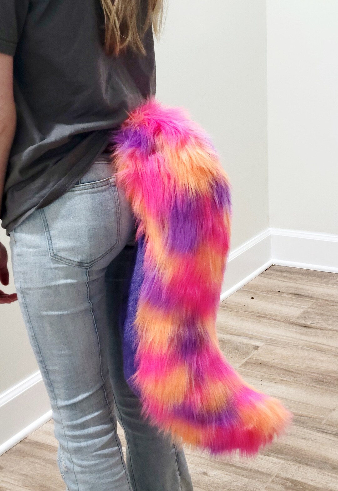 Multi Colored Tail - Etsy