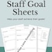 Veterinary Staff Goal Sheets: SMART Acronym (digital Download) - Etsy