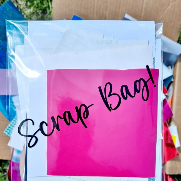 Vinyl Scrap Grab Bag - Etsy