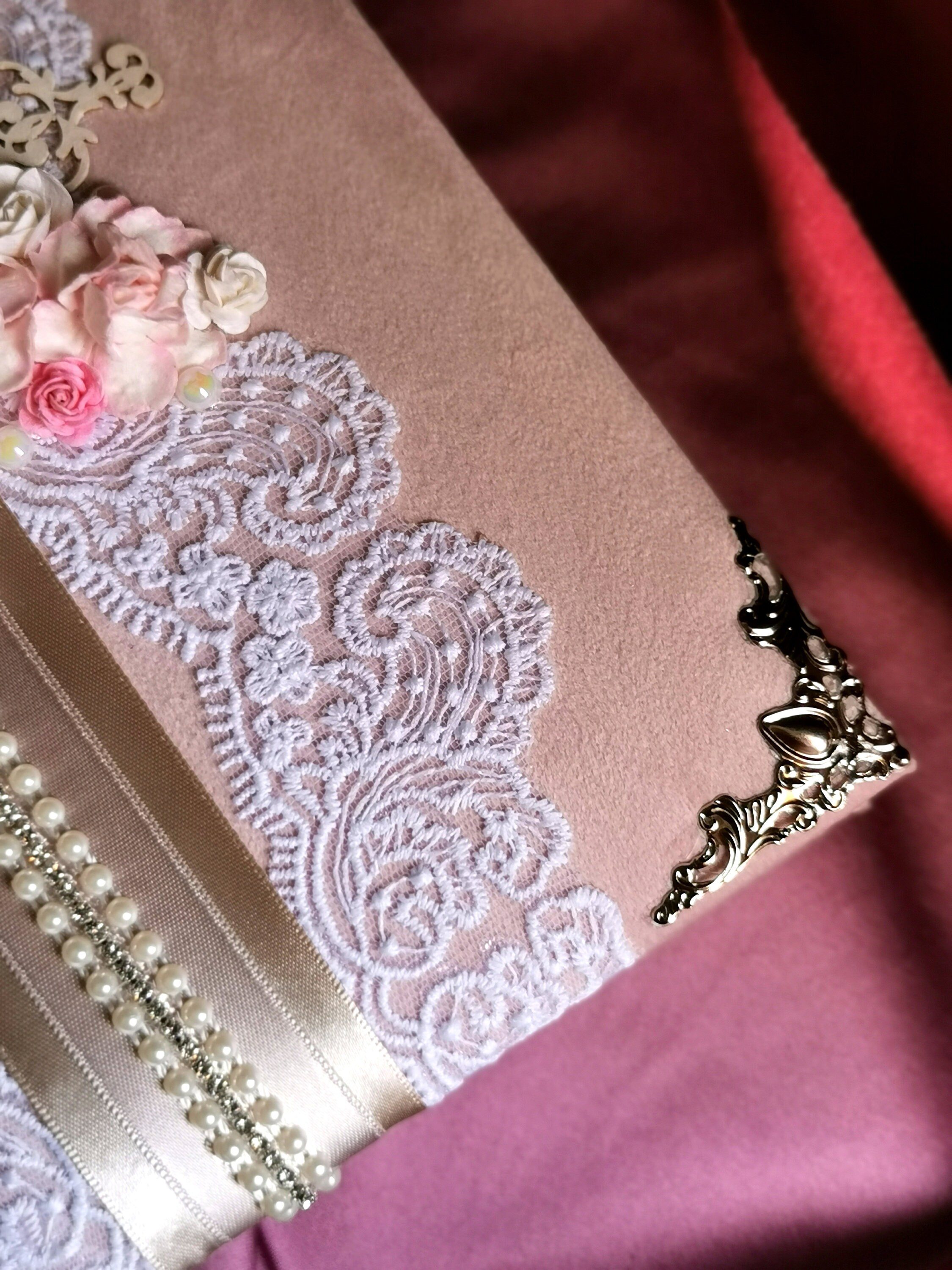 FAIRY TALE Photo Album, Slip-in Photo Album Handmade Album Velvet Album ...