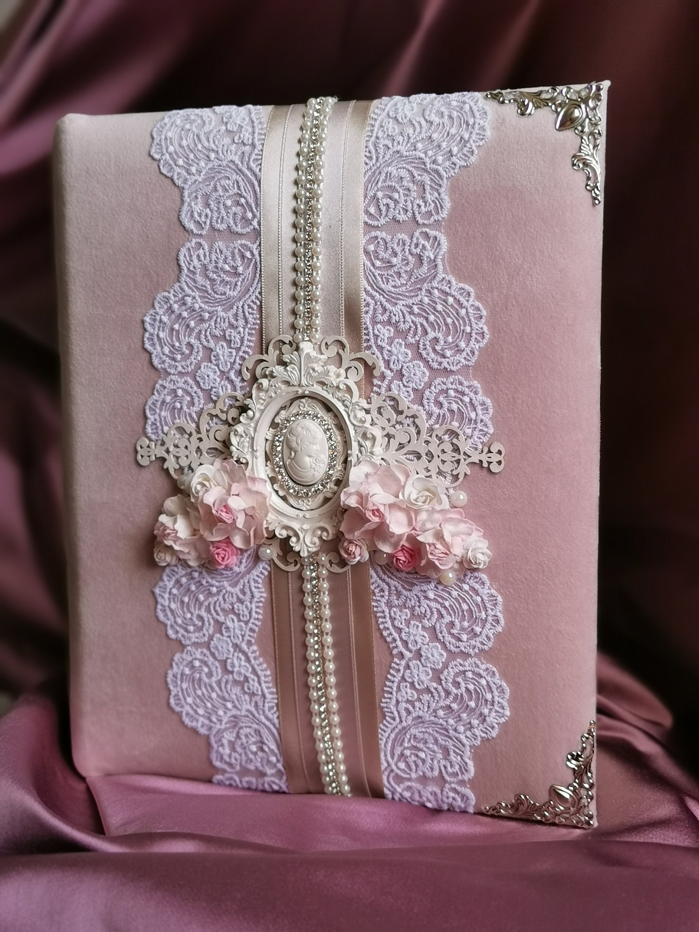 FAIRY TALE Photo Album, Slip-in Photo Album Handmade Album Velvet Album ...