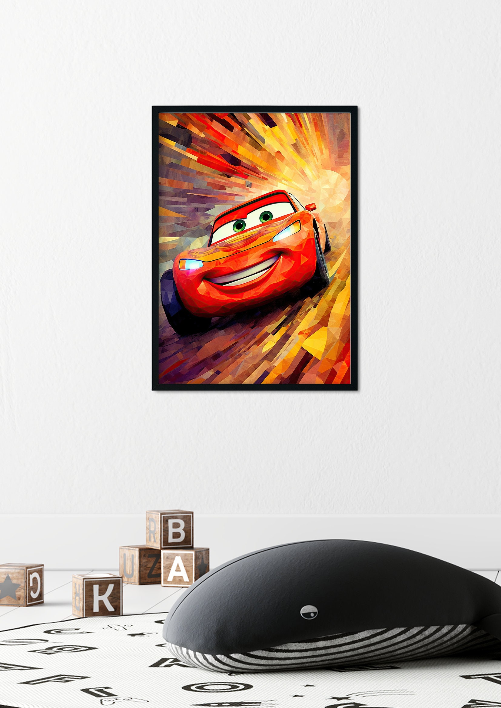 Lightning McQueen Portrait | Poster sold by HELLO KACZI | SKU 334674 ...