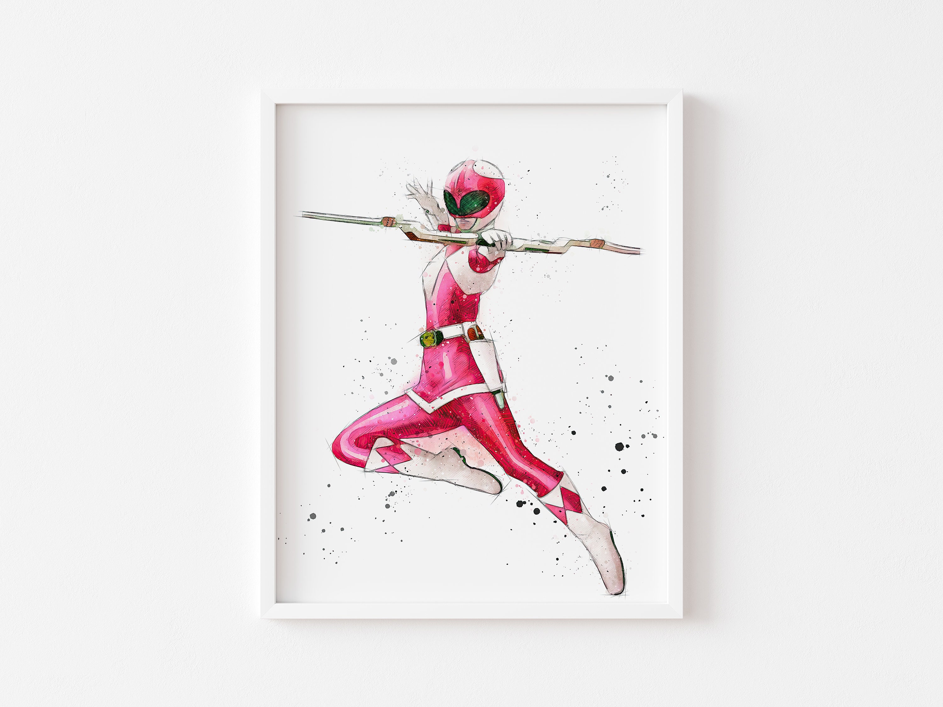 Printable Power Rangers Prints Power Rangers Wall Art Power Rangers ...