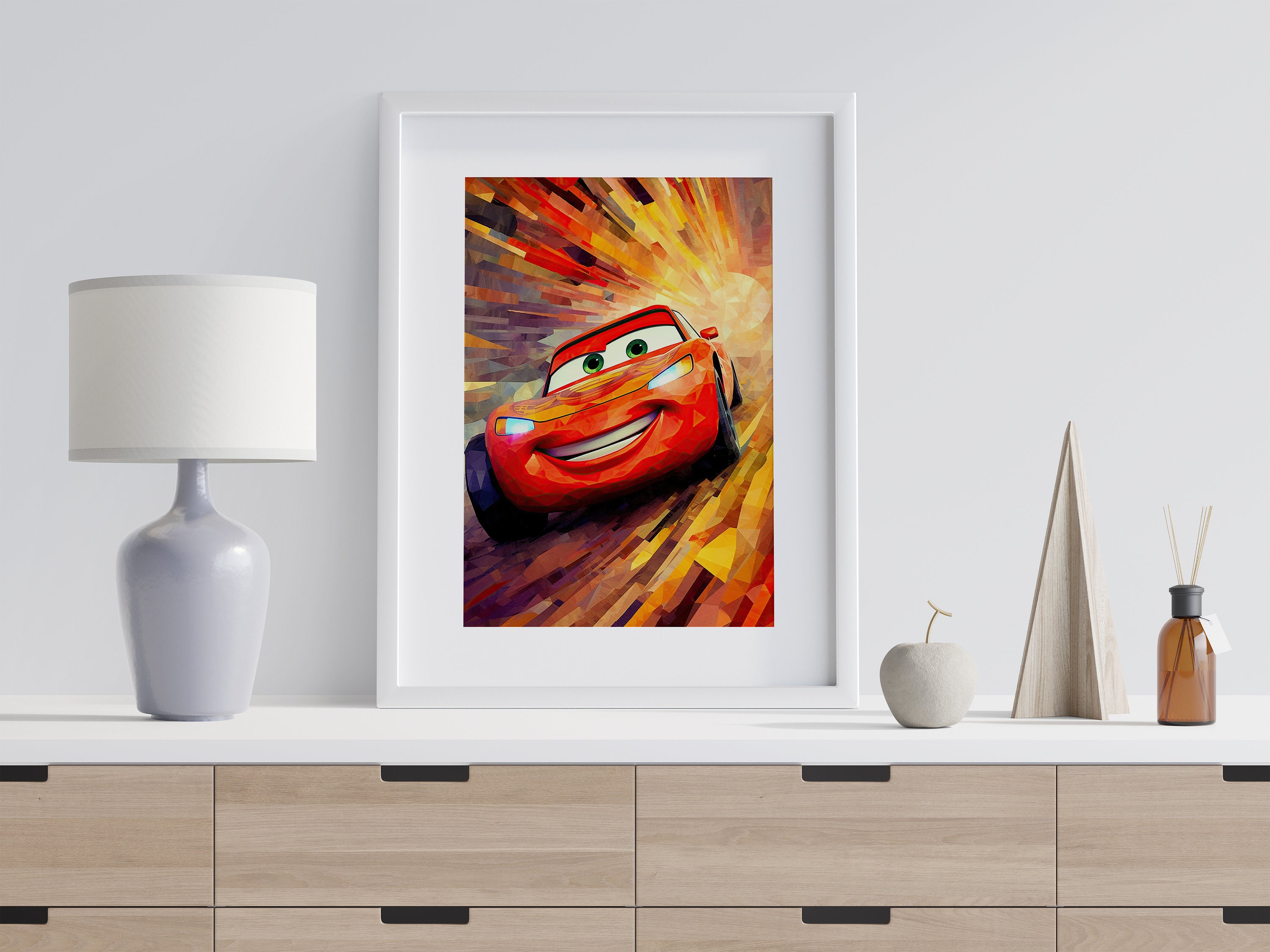 Lightning McQueen Portrait | Poster sold by HELLO KACZI | SKU 334674 ...