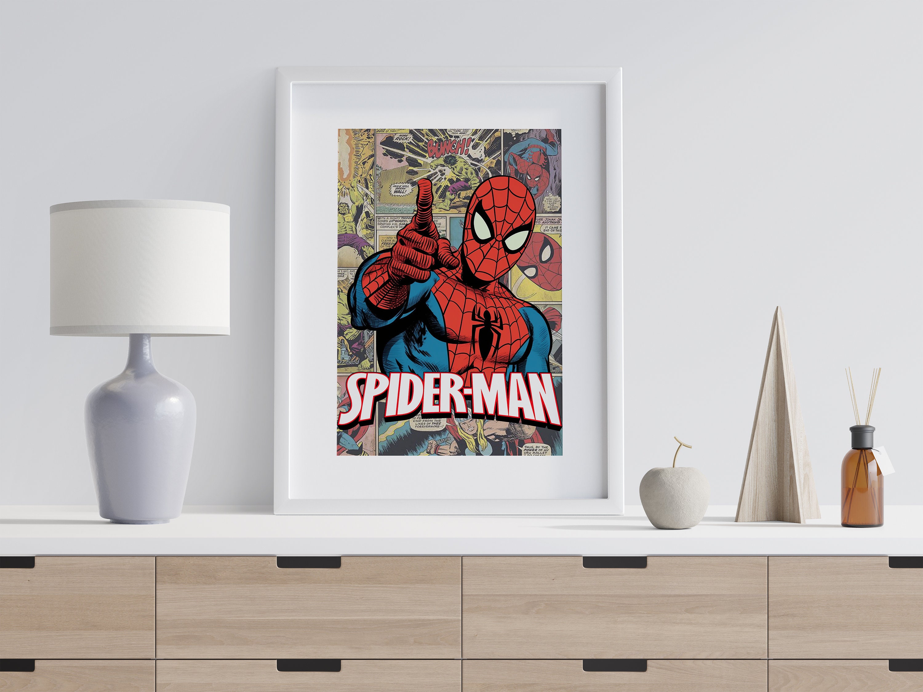 Spider-Man Wall Print | Spider-Man and Friends | Spider-Man Poster sold ...