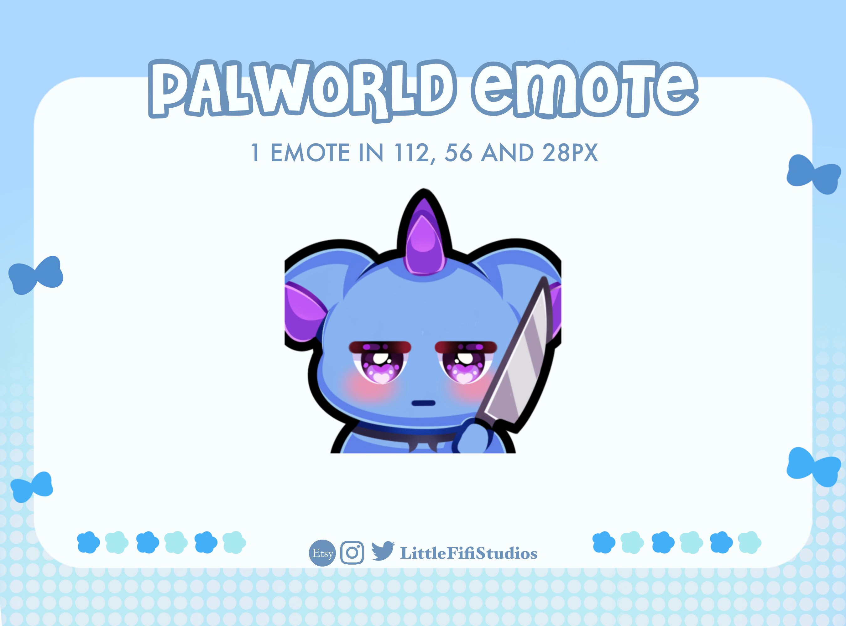 Palworld Twitch Emote Collection, Emotes for Twitch/youtube/kick ...