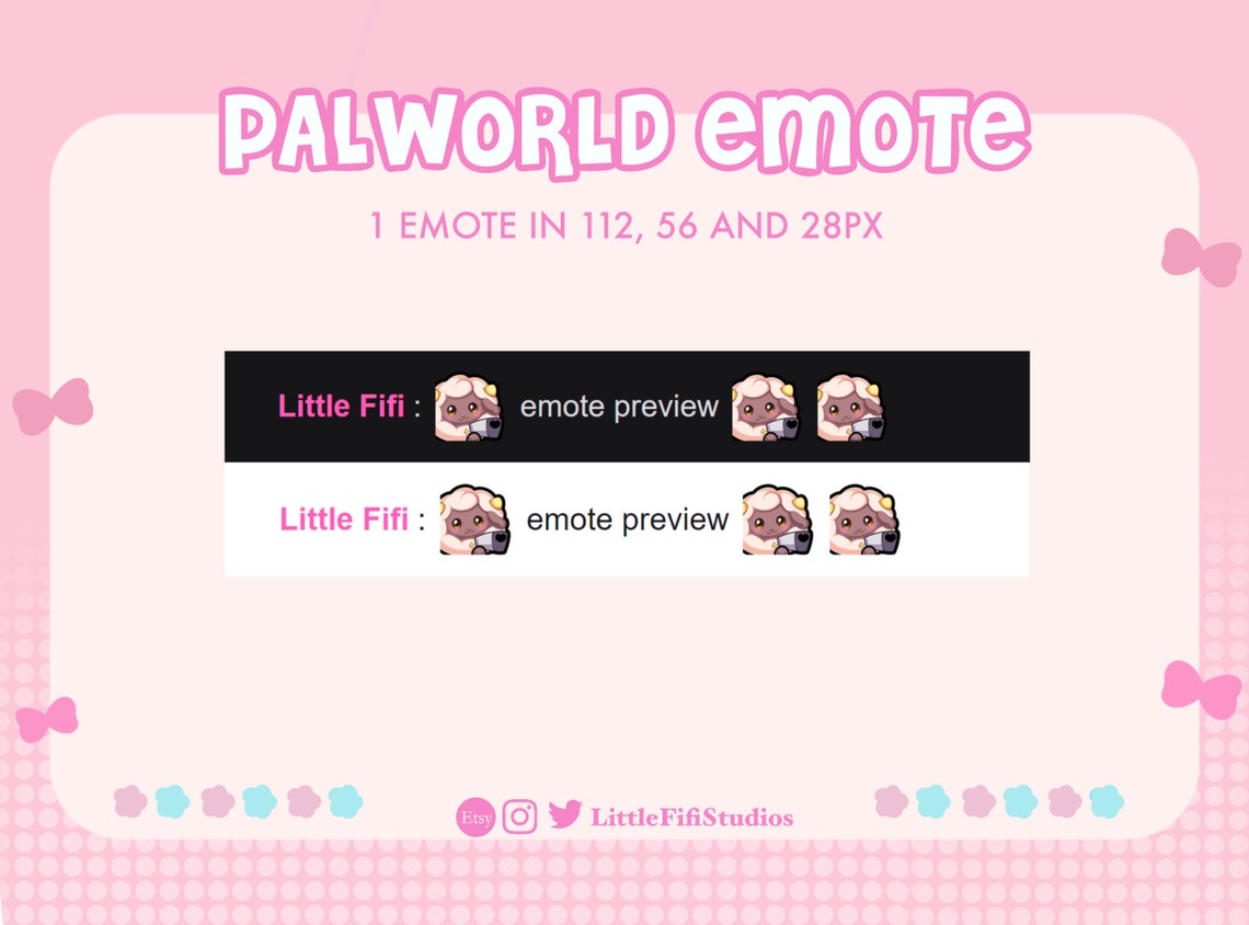 Palworld Twitch Emote Collection, Emotes for Twitch/youtube/kick ...