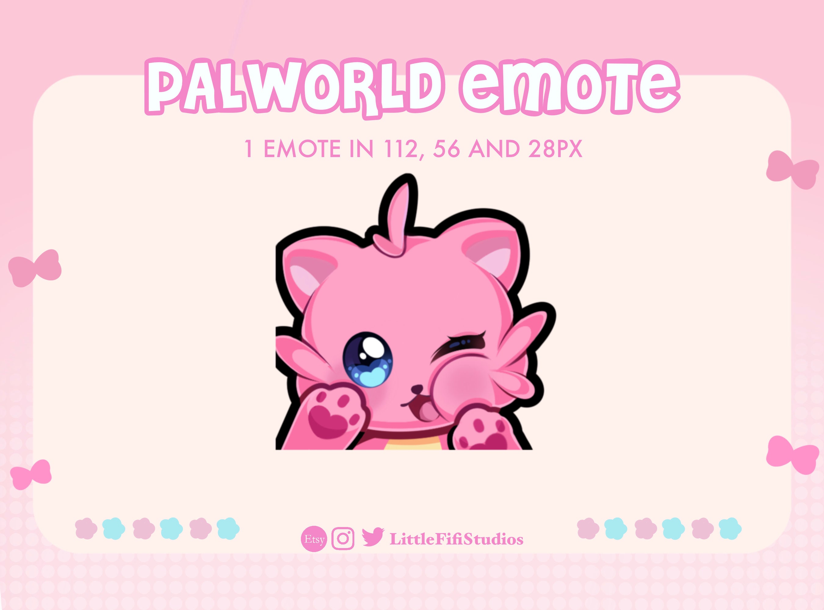 Palworld Twitch Emote Collection, Emotes for Twitch/youtube/kick ...