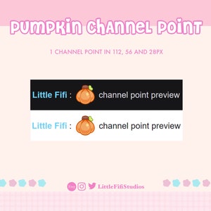 Pumpkin Channel Points for Twitch, Channel Points for Twitch, Custom ...