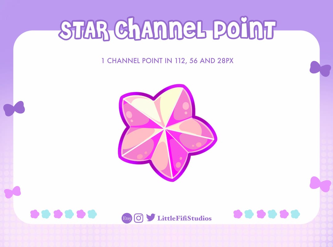 Star Channel Points for Twitch, Channel Points for Twitch, Custom ...