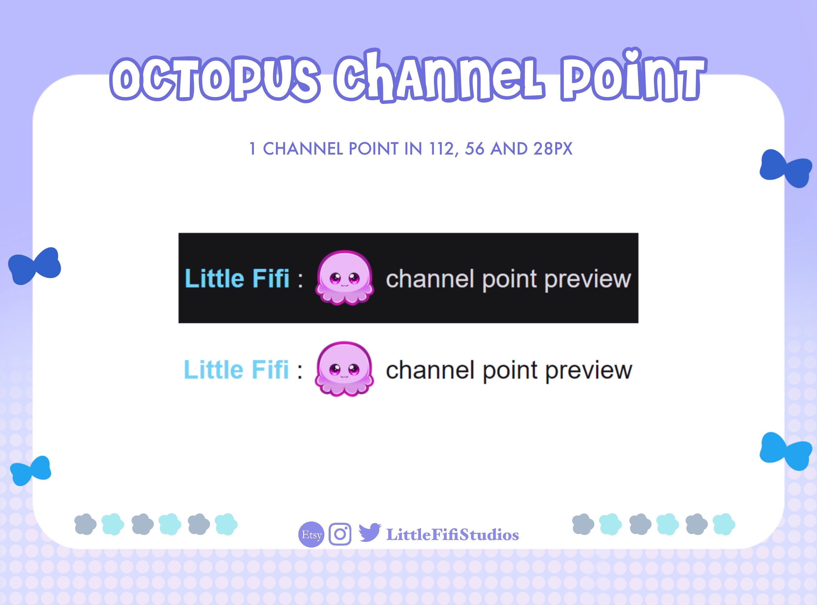 Octopus Channel Points for Twitch, Channel Points for Twitch, Custom ...