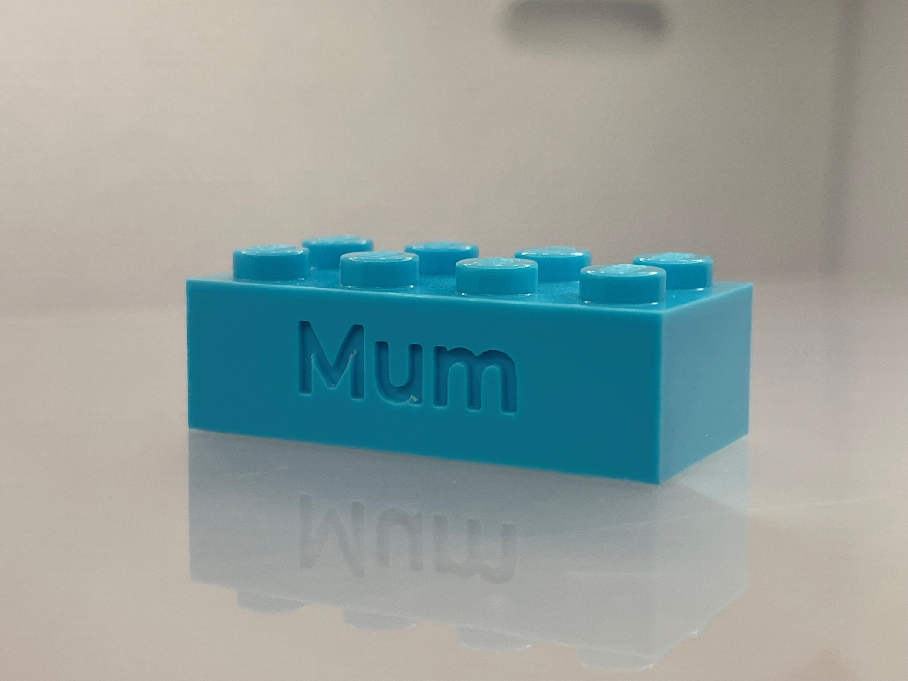 Personalised Engraved LEGO® Brick Made Using 100% Brand New LEGO ...