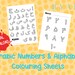 Arabic Educational Colouring Sheets | Alphabet and Numbers | Muslim ...