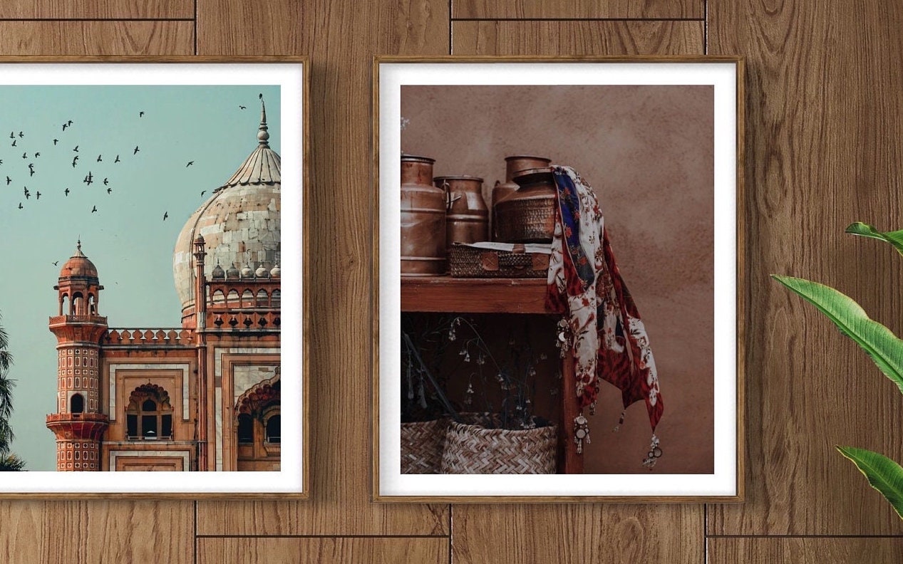 Pakistan Set of 3 Prints | Modern Art | Living Room Bedroom | Wall Art ...