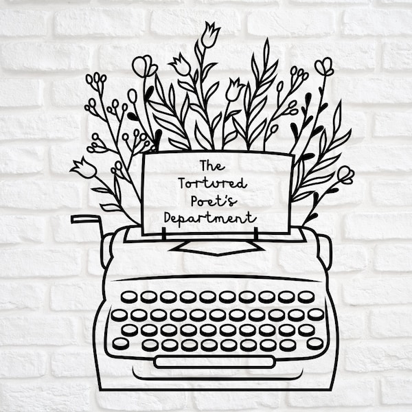 The Tortured Poets Department Digital Art - Etsy