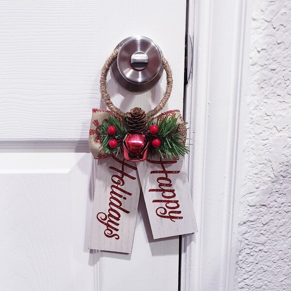 Christmas Door Knob - Etsy