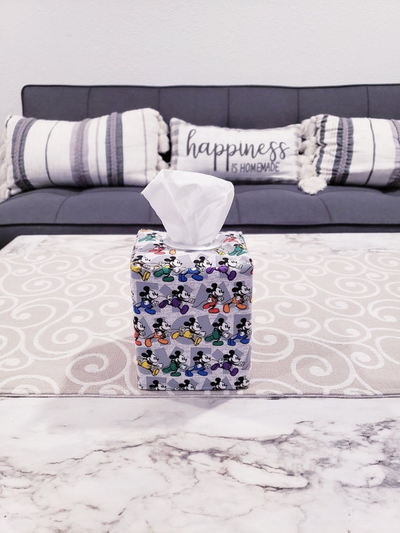 Mickey Mouse Tissue Box Cover Cover Mickey Mouse Decor - Etsy