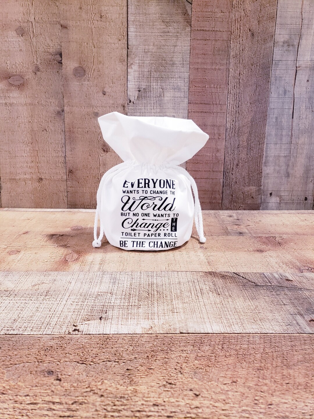 Humorous Decor, White Spare Tissue Roll, Spare Tissue Cover, Bathroom ...