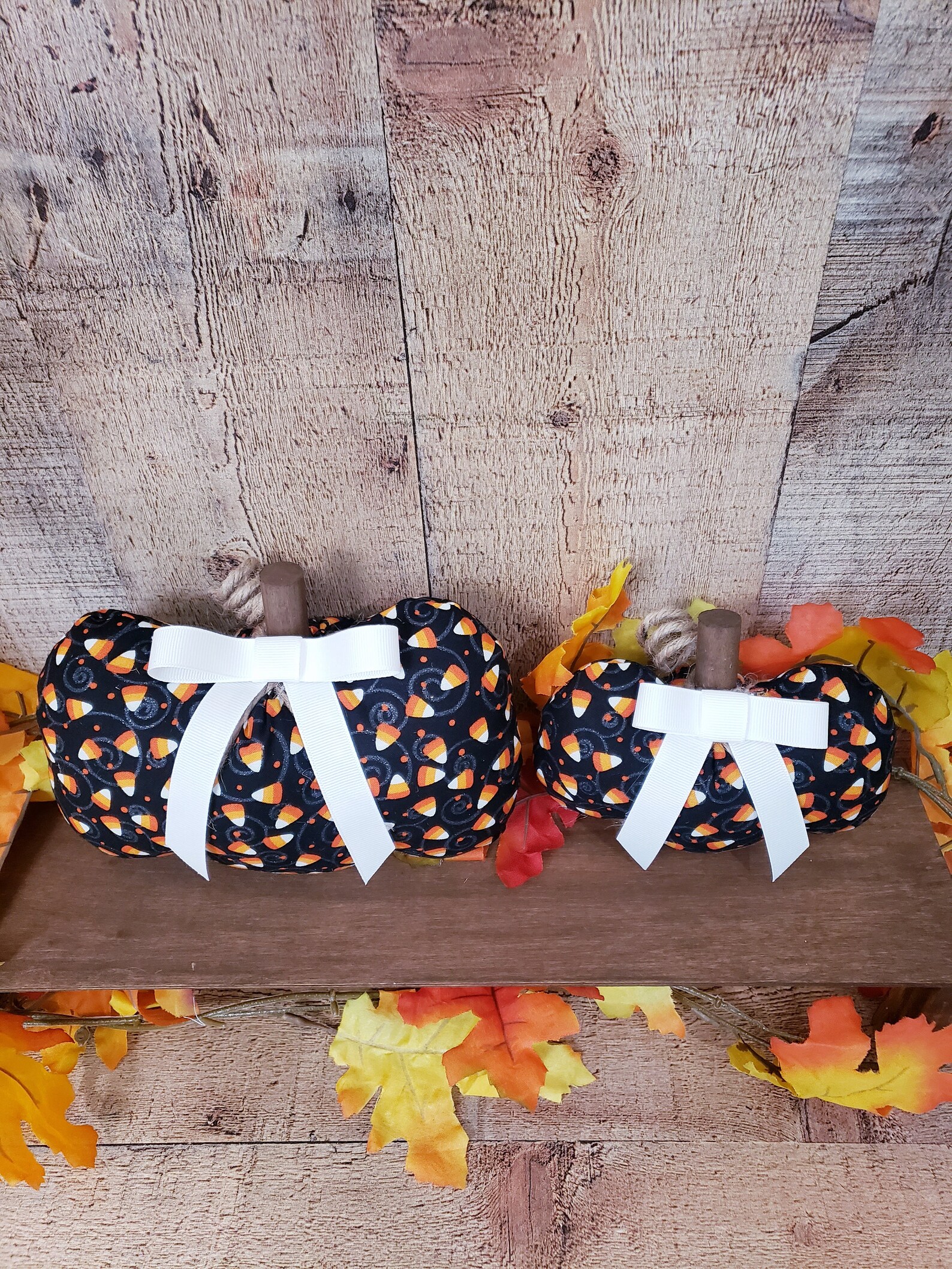 Candy Corn Swirl Decor, Halloween Tiered Tray Decor, Halloween Decor ...