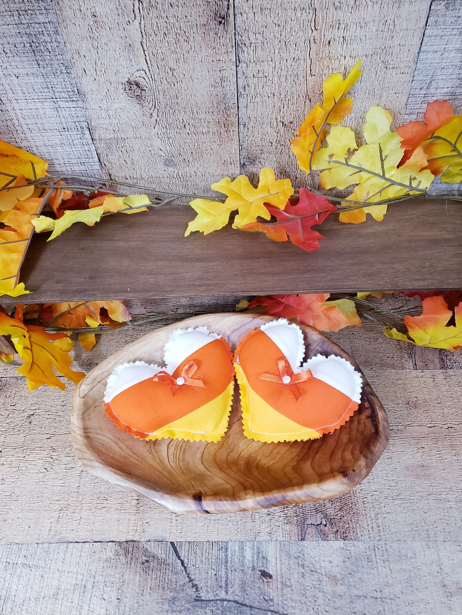 Candy Corn Swirl Decor, Halloween Tiered Tray Decor, Halloween Decor ...