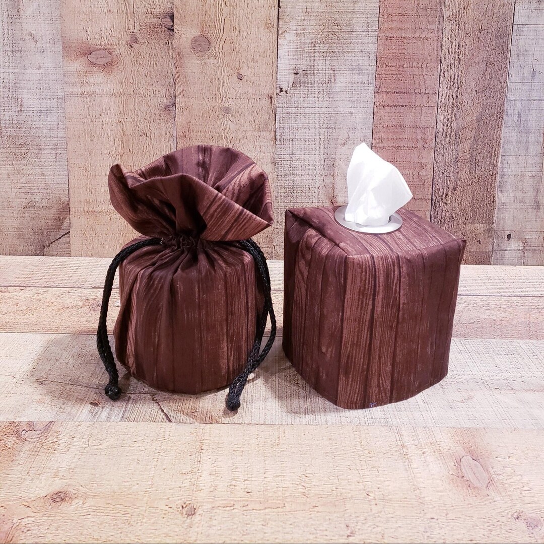 Wood Grain ,tissue Box Cover, Toilet Paper Cover, Spare Toilet Paper ...