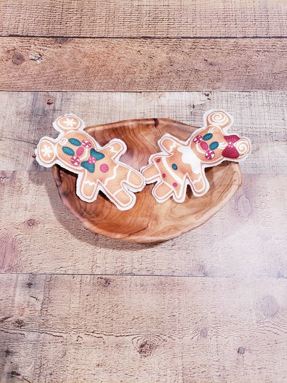 Gingerbread Mickey and Minnie Gingerbread Decor Christmas - Etsy