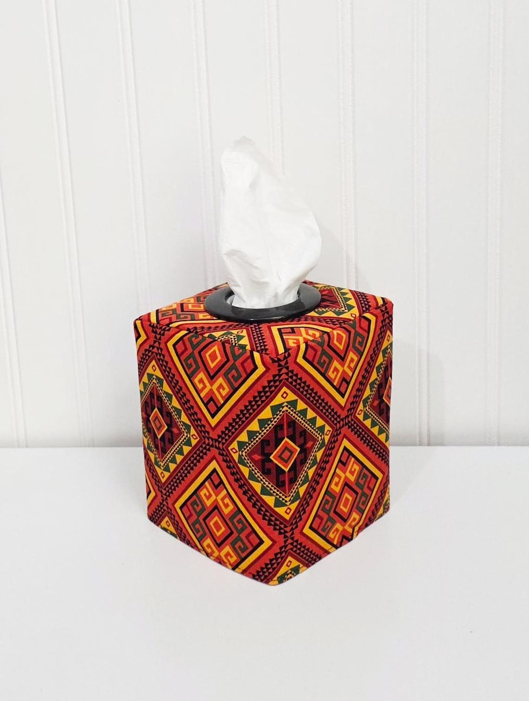 Tribal Print Tissue Box Cover Decorative Cover Tissue Cover Square ...