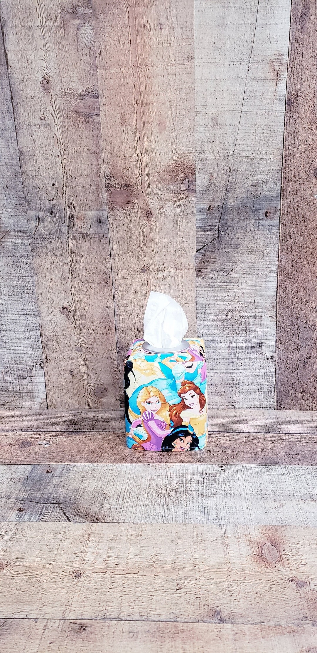 Disney Princess Tissue Box Cover, Tissue Box Cover, Fabric Tissue Box ...