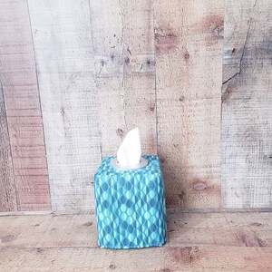 Teal Tissue Box Cover, Teal Decor, Tissue Box Cover, Spring Decor ...