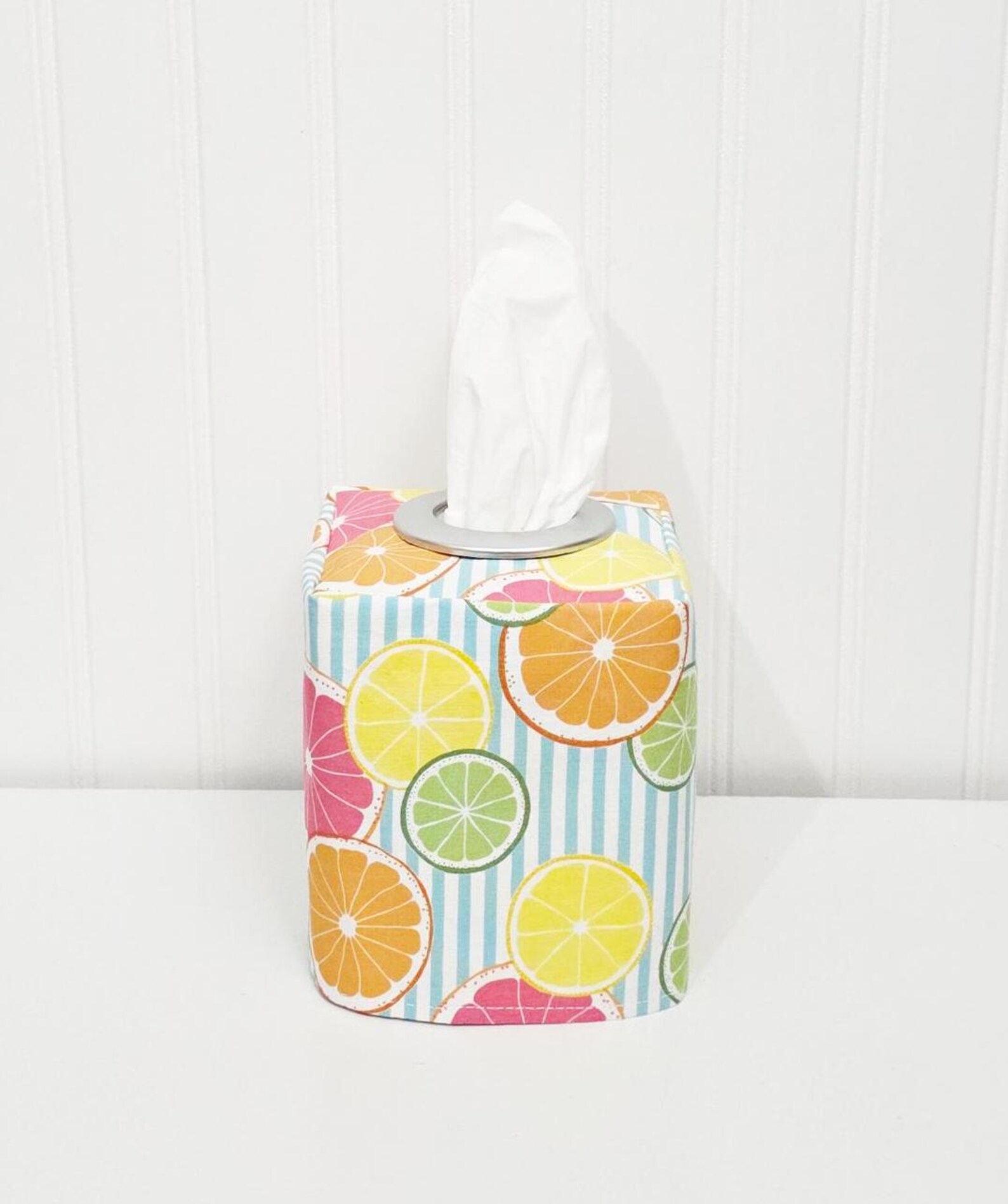 Fabric Tissue Box Cover,summer Tissue Box Cover,spring Decor,fabric ...