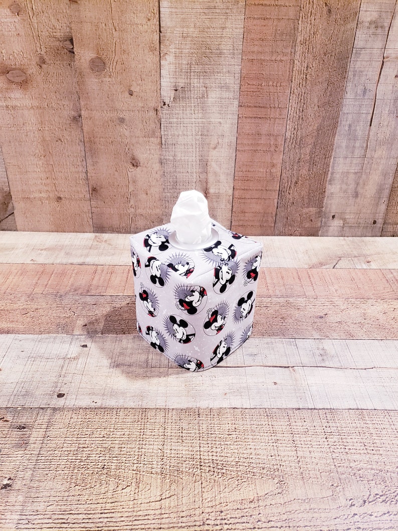 Mickey and Minnie Mouse Tissue Box Cover Tissue Cover Mickey - Etsy