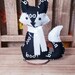 Candy Corn Fabric Fox, Halloween Fox, Fox Decor, Fall Decoration ...