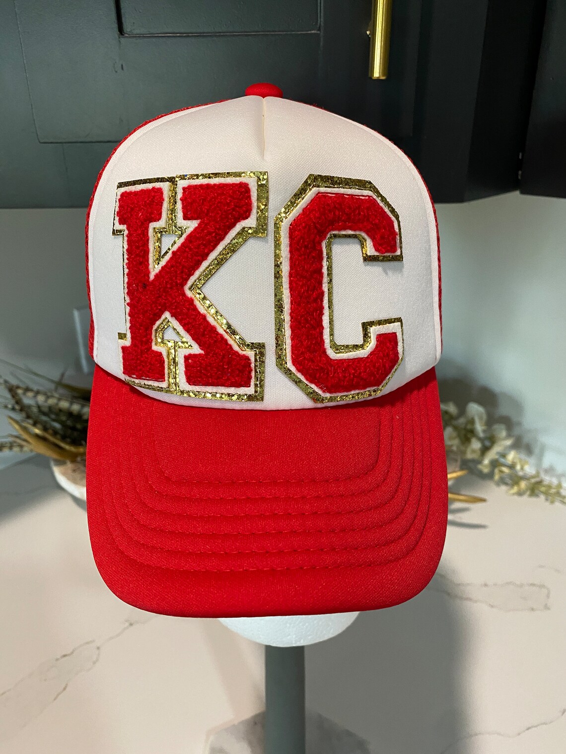 One of a Kind KC Trucker Hat - Etsy