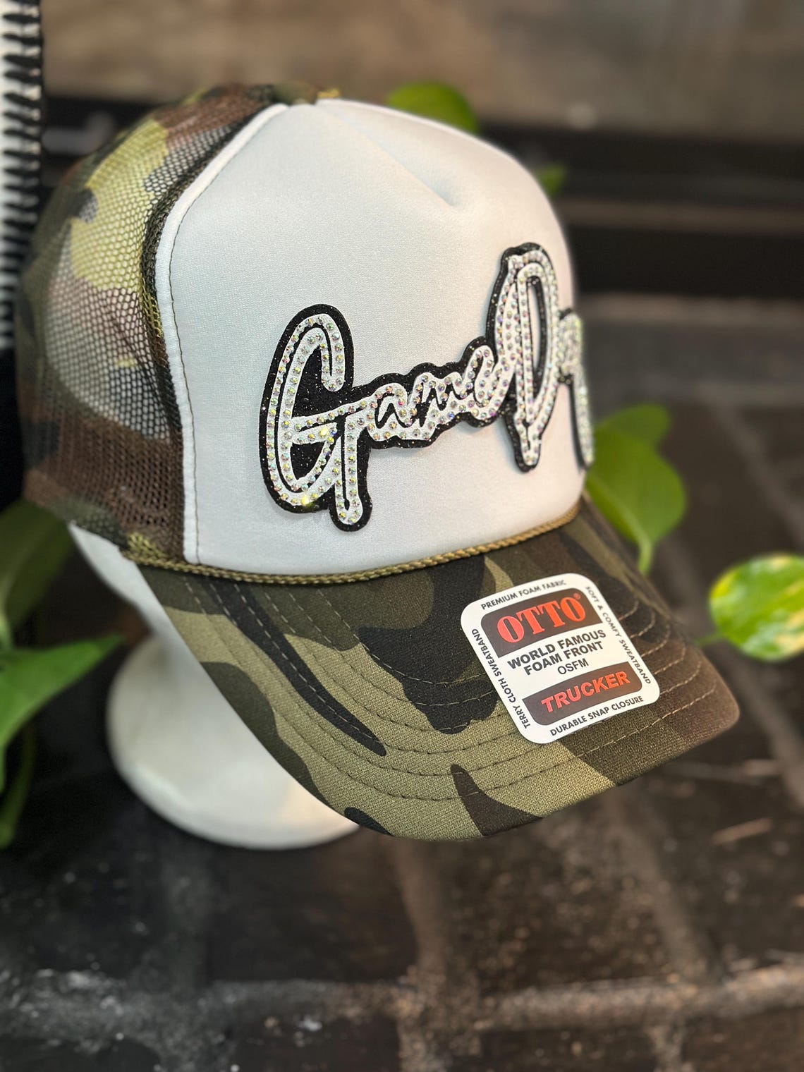 Super Cute Otto Brand Camouflage Print “game Day” Trucker Hat - Etsy