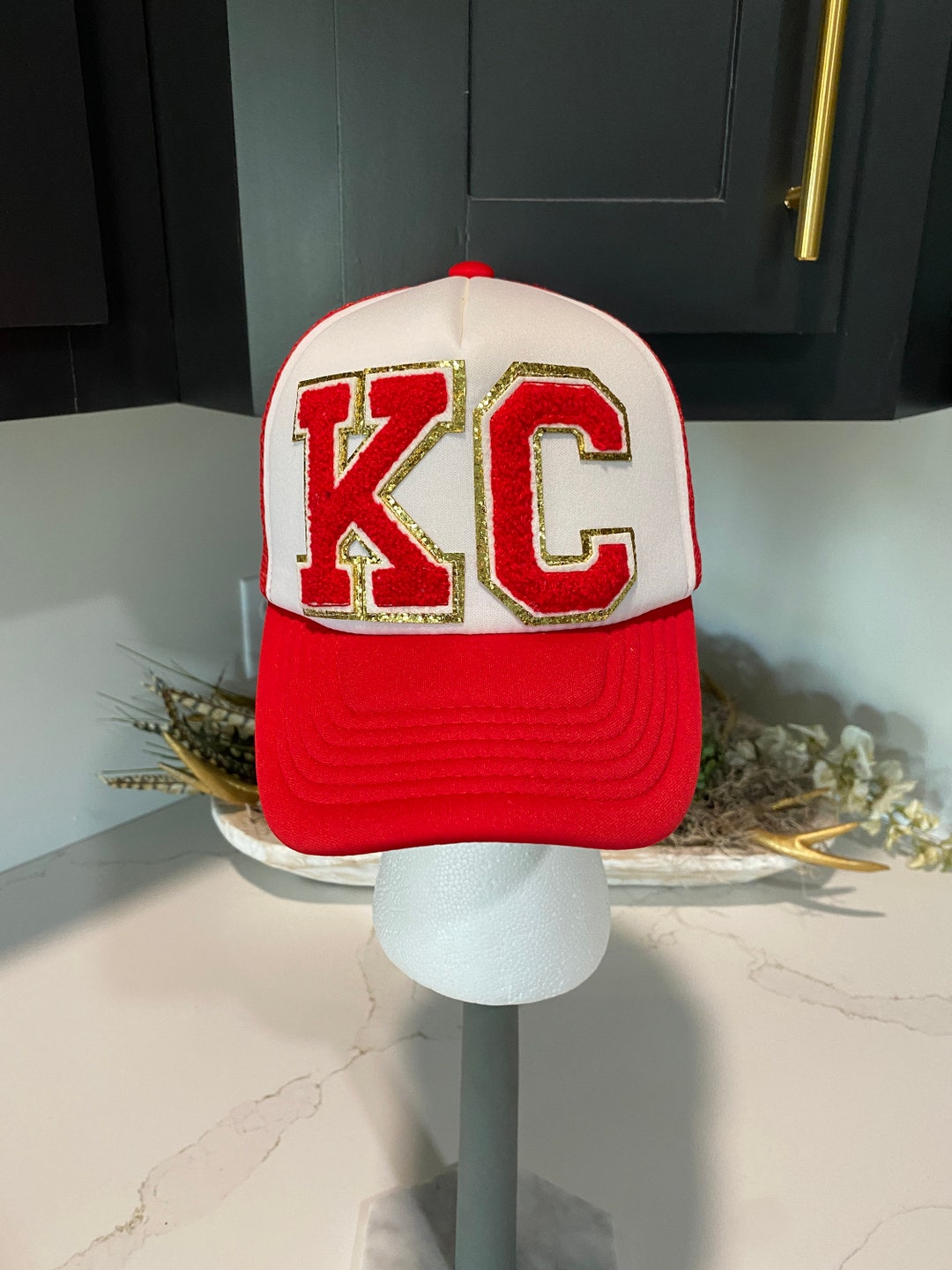 One of a Kind KC Trucker Hat - Etsy