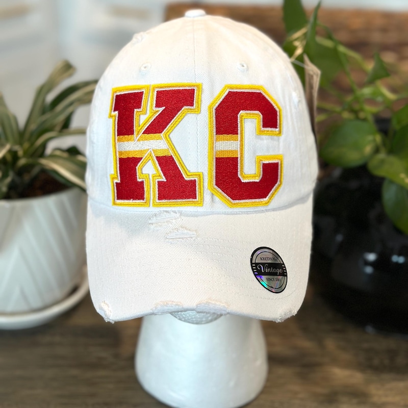 Kc Chiefs Hat - Etsy