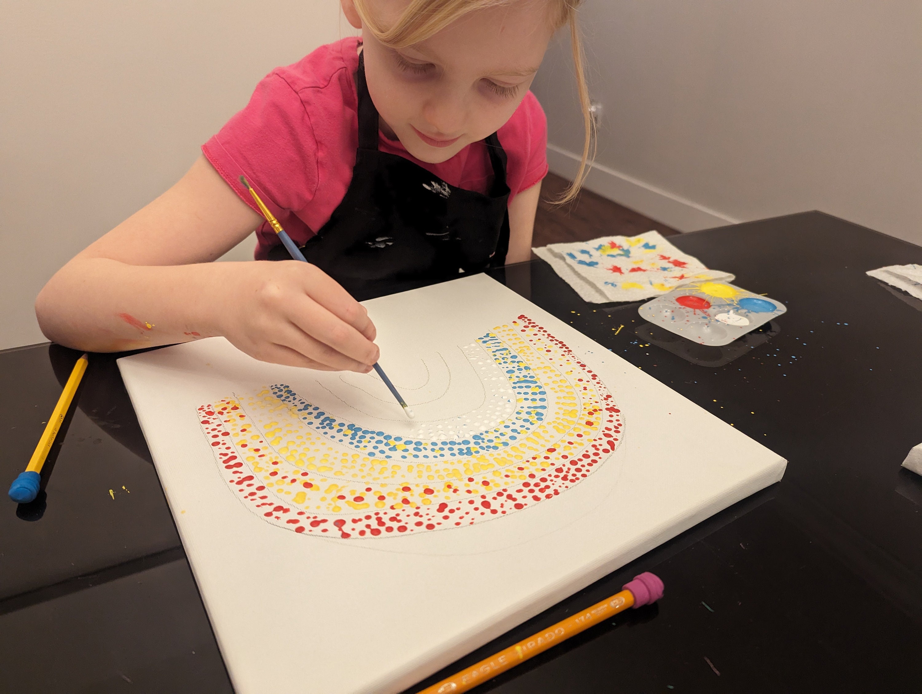Pointillism | Children Art Tutorial | Digital Worksheet Printable - Etsy