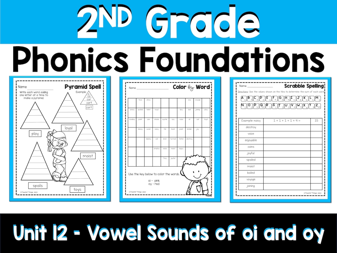 Phonics Foundations - Level 2 Unit 12 Phonics Word Work Packet - Etsy
